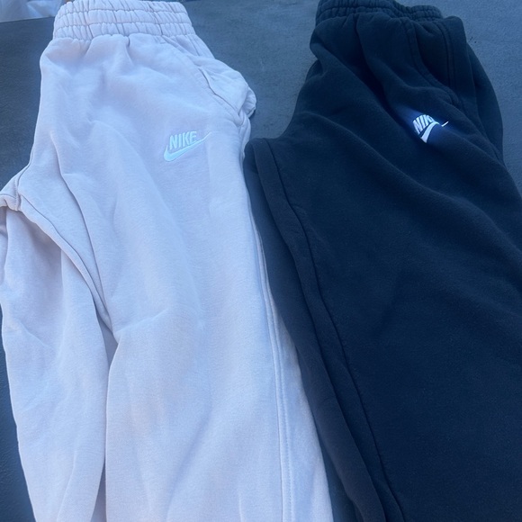 Nike | Bottoms | Nike Kids Sweatpants Black And White Set | Poshmark